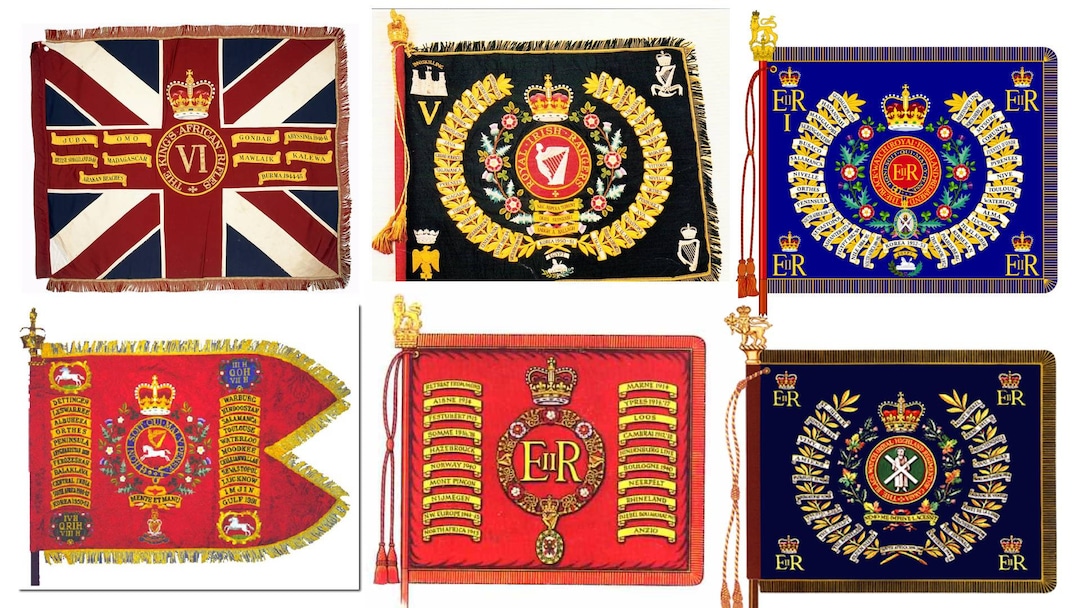 Custom Bespoke Embroidered Bullion Deluxe Royal Regiment Regimental ...
