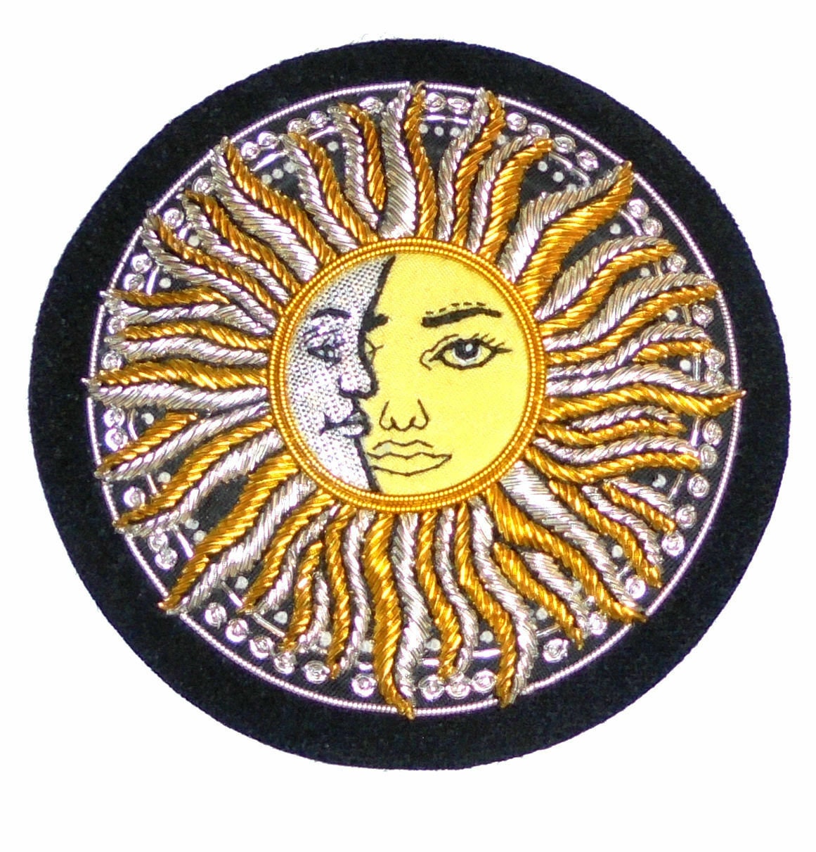 Sewing & Fiber Masonic Freemason Fraternal Gold Bullion Patch Master ...