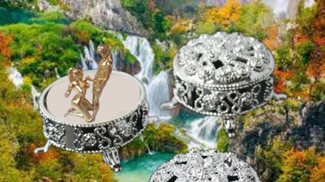 NAUGHTY Sex Fertility Good Luck Love Amulet Trinket Valentine Wedding ...