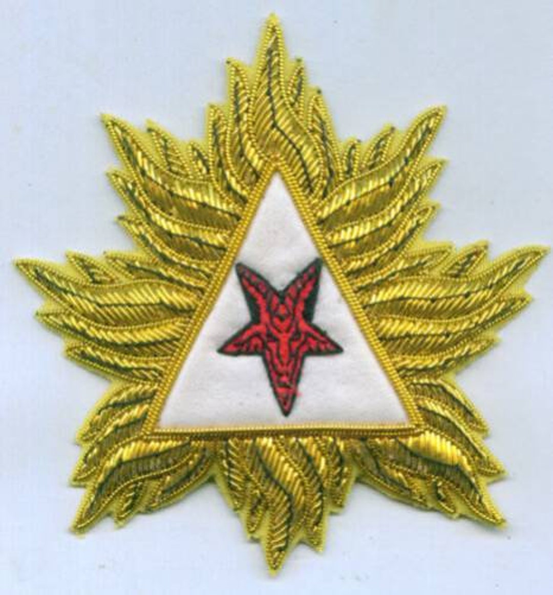 Secret Society Occult High Priest Officer Cape Jacket Uniform Baphomet ...