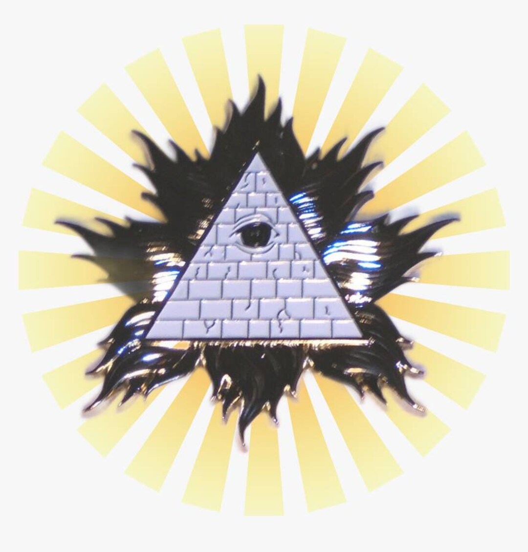 Secret Member Occult Society Badge High Priest NWO Illuminati Cosmic ...