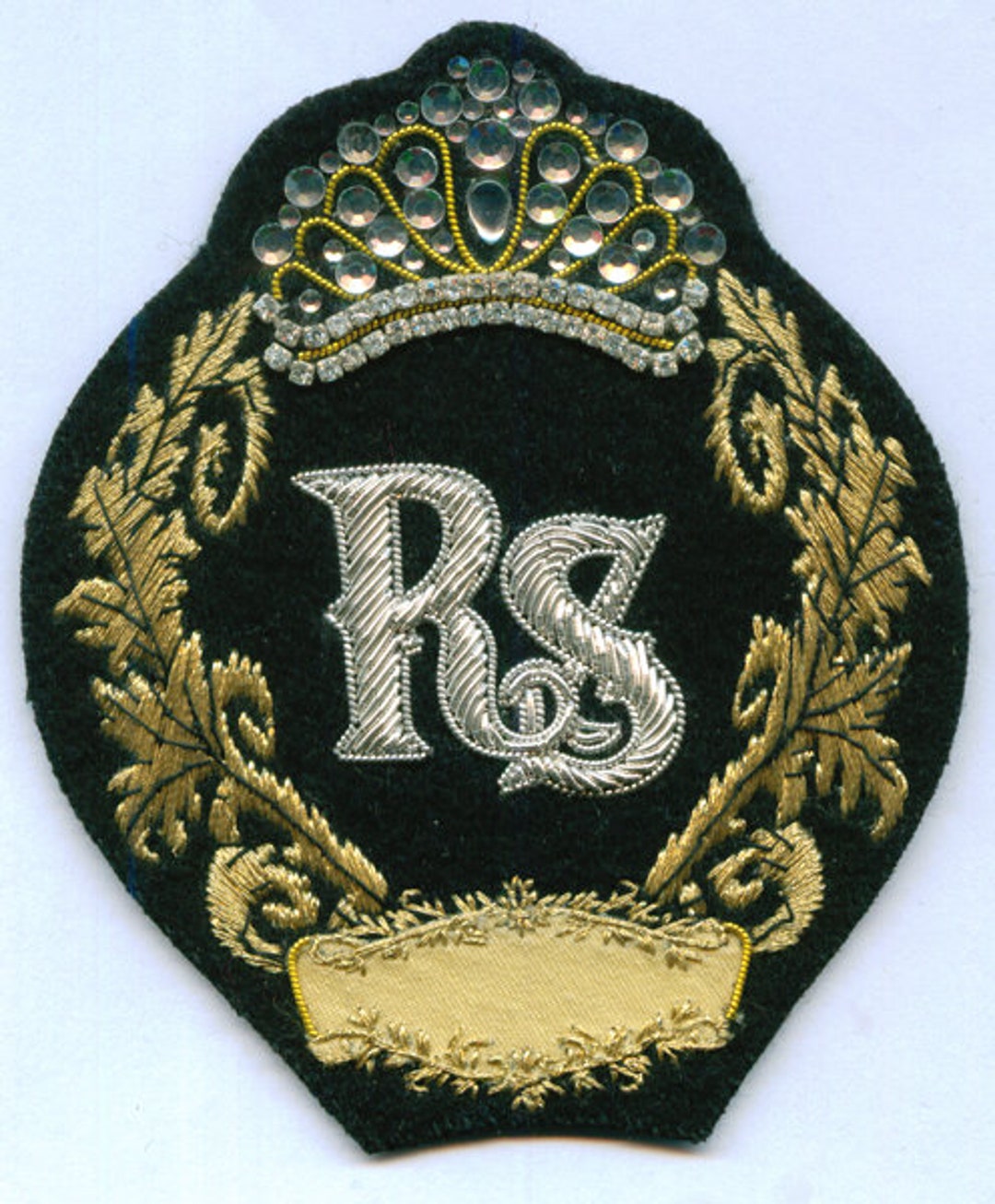 Custom Letter Name Monogram Cypher Royal Princess Beauty Pageant Craft ...