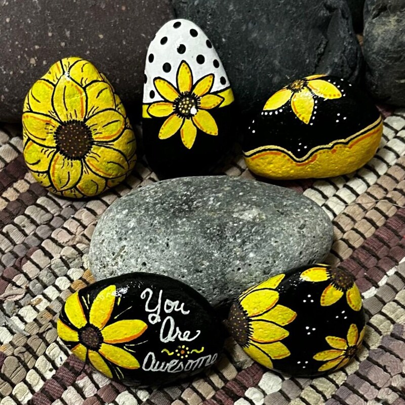 Painted Rocks - Etsy