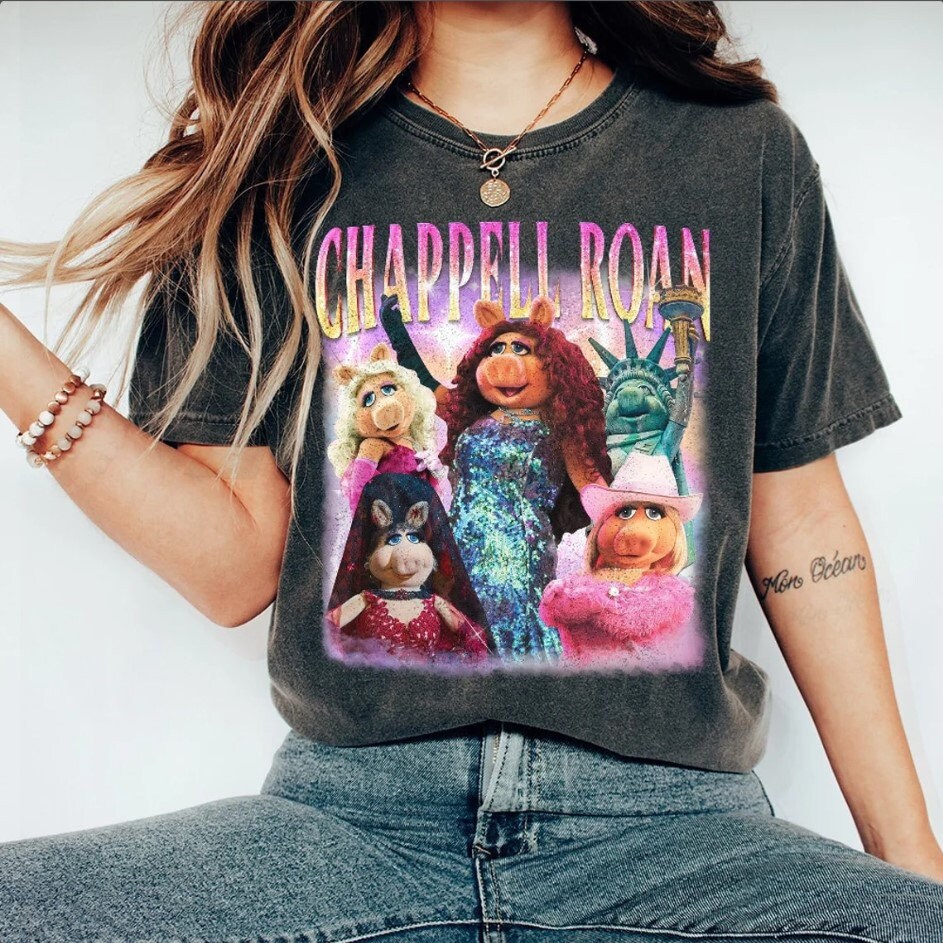 Chappell Roan X the Muppet Shirt, Miss Piggy Chappell Roan Bootleg ...