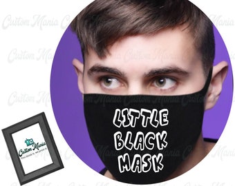 Little Black Mask - Etsy