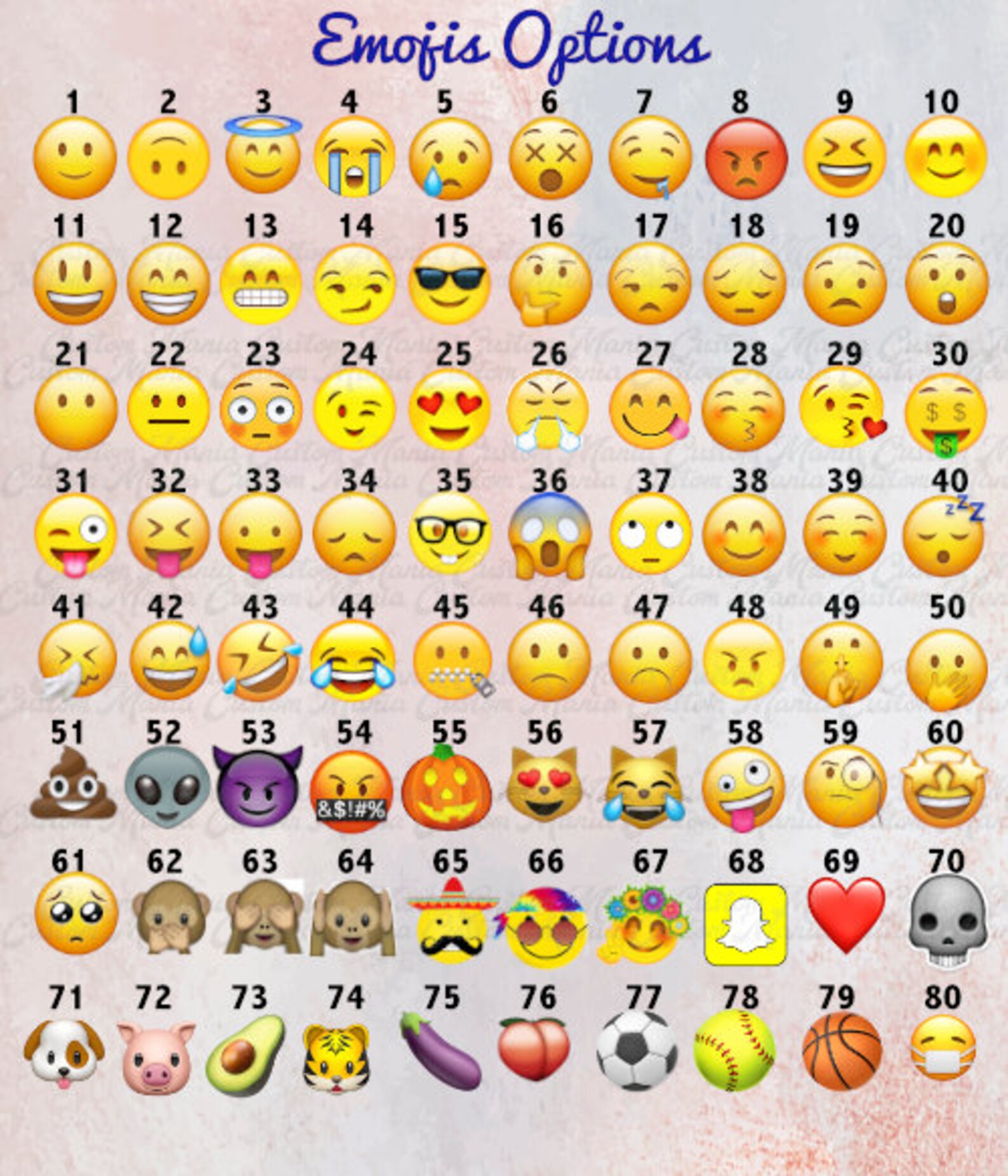 Emoji Face Mask Funny Face Mask Cute Face Mask Emoji Funny - Etsy