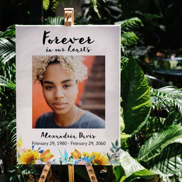 Customized Printable Golfing Memorial Service Celebrating the Life of a ...