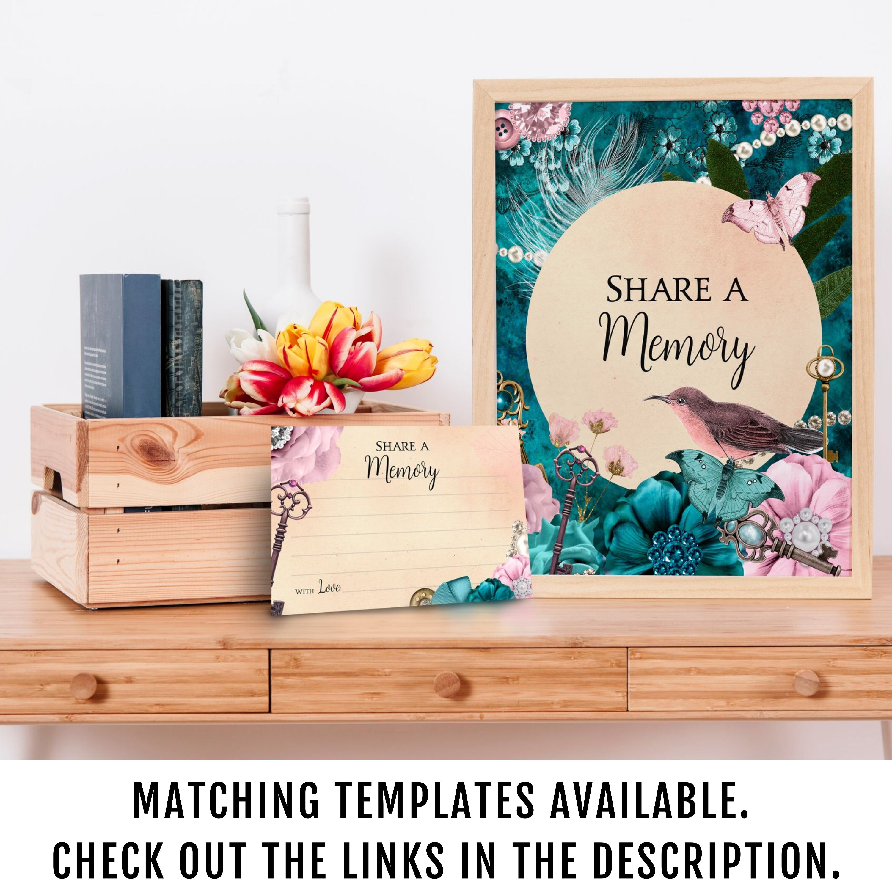 Memorial Service Thank You Notes EASY TO EDIT Personalized Printable ...
