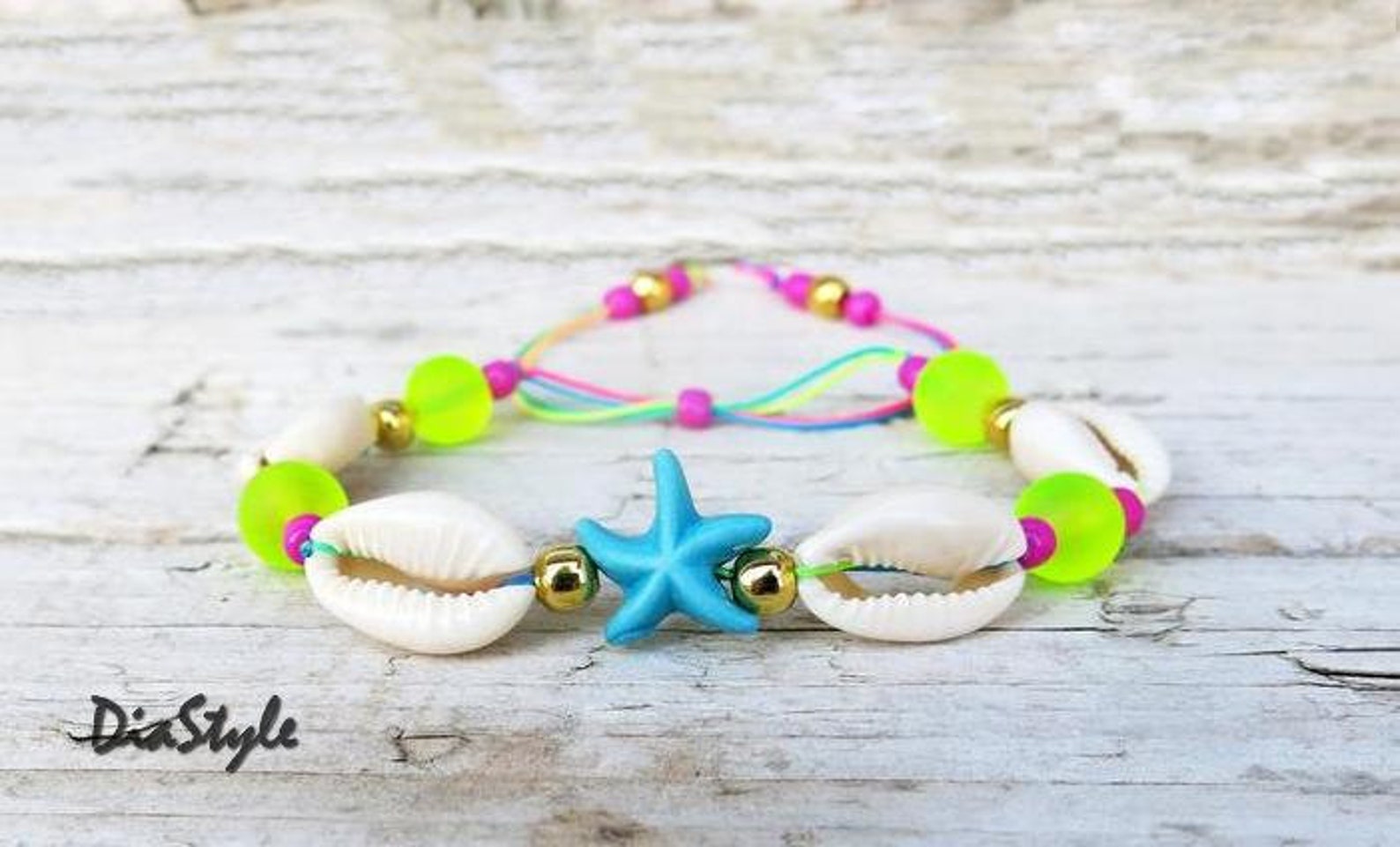 Cowrie Shell Anklet Cowrie Shell Bracelet Starfish Bracelet - Etsy