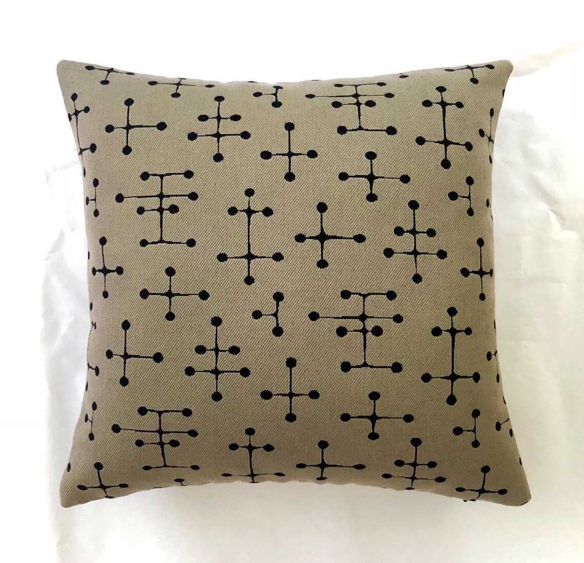 Maharam Pillow - Eames Small Dot Pattern Fabric by Charles and Ray ...