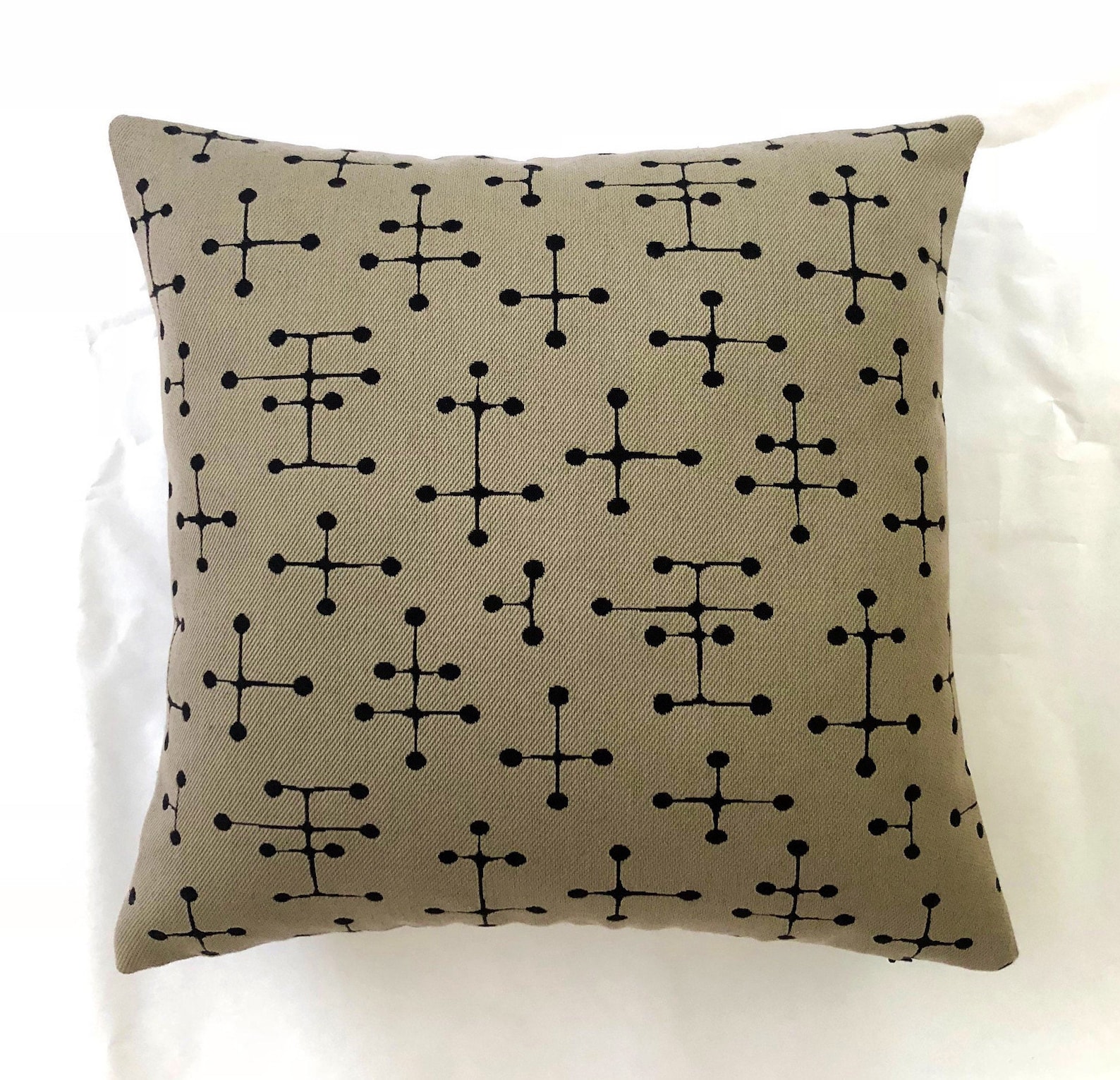 Maharam Pillow - Eames Small Dot Pattern Fabric by Charles and Ray ...