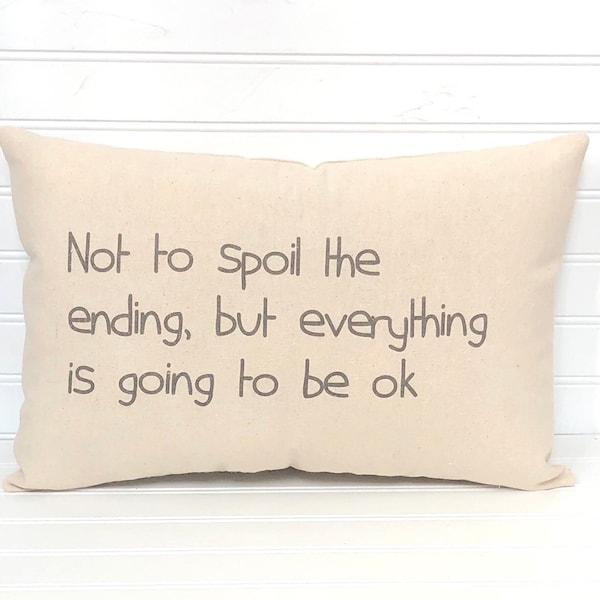 Inspirational Pillow - Etsy