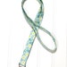 Aqua Floral Lanyard, Spring Lanyard, Women’s Lanyard - Etsy