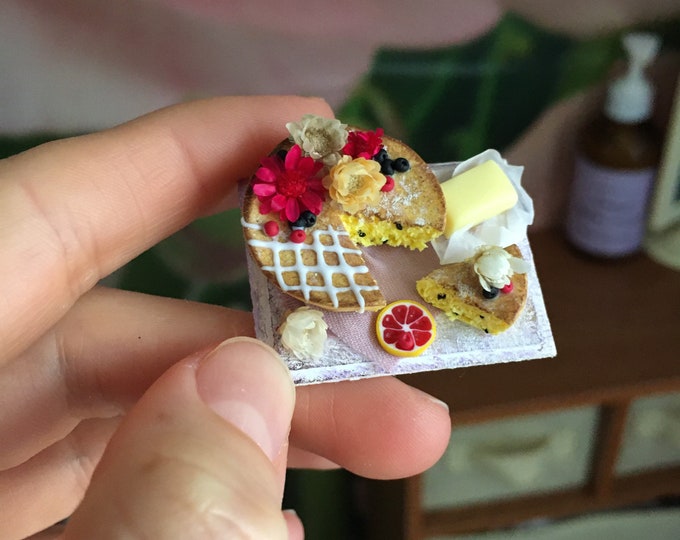 Miniature food dollhouse miniatures barbie food by dollfoods