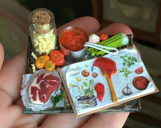 Miniature food dollhouse miniatures barbie food by dollfoods