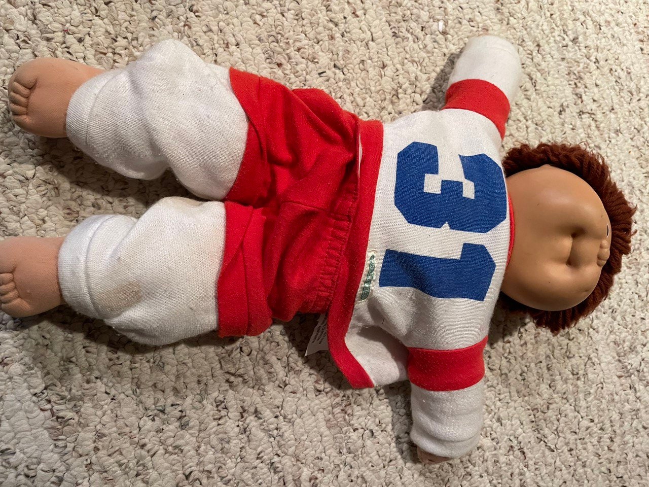 1985 Cabbage Patch Kids Boy Ball Player Dolby Coleco Signed Xavier ...