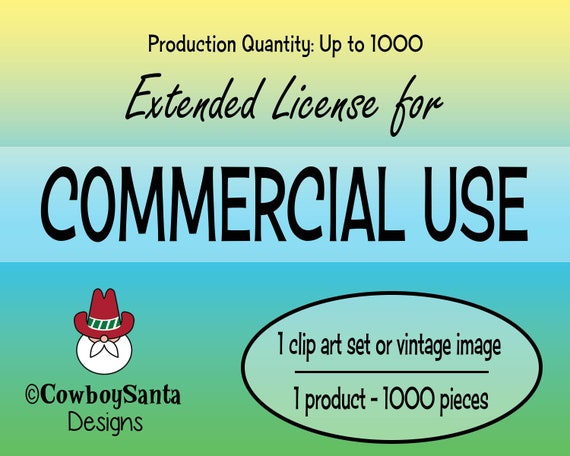 Craft Supplies & Tools Extended Commercial License 1 Clipart Pack for ...