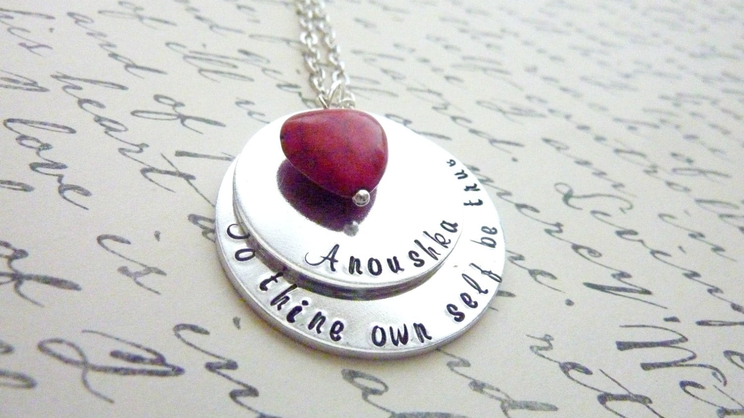 Inspirational Jewelry Necklace Personalized inspiration | Etsy
