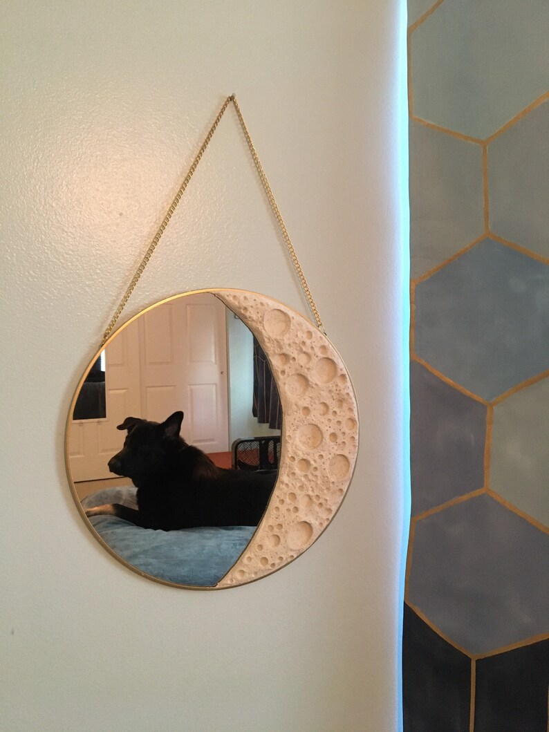 Moon Mirror 12 Inch - Etsy