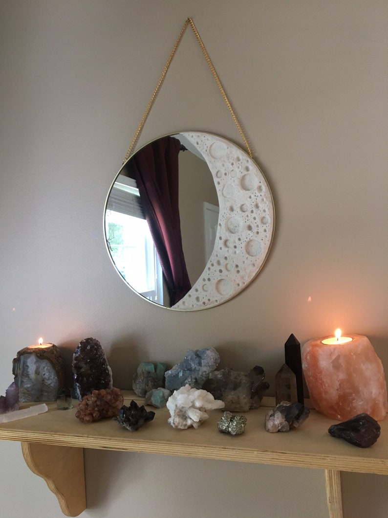 Moon Mirror 12 Inch - Etsy