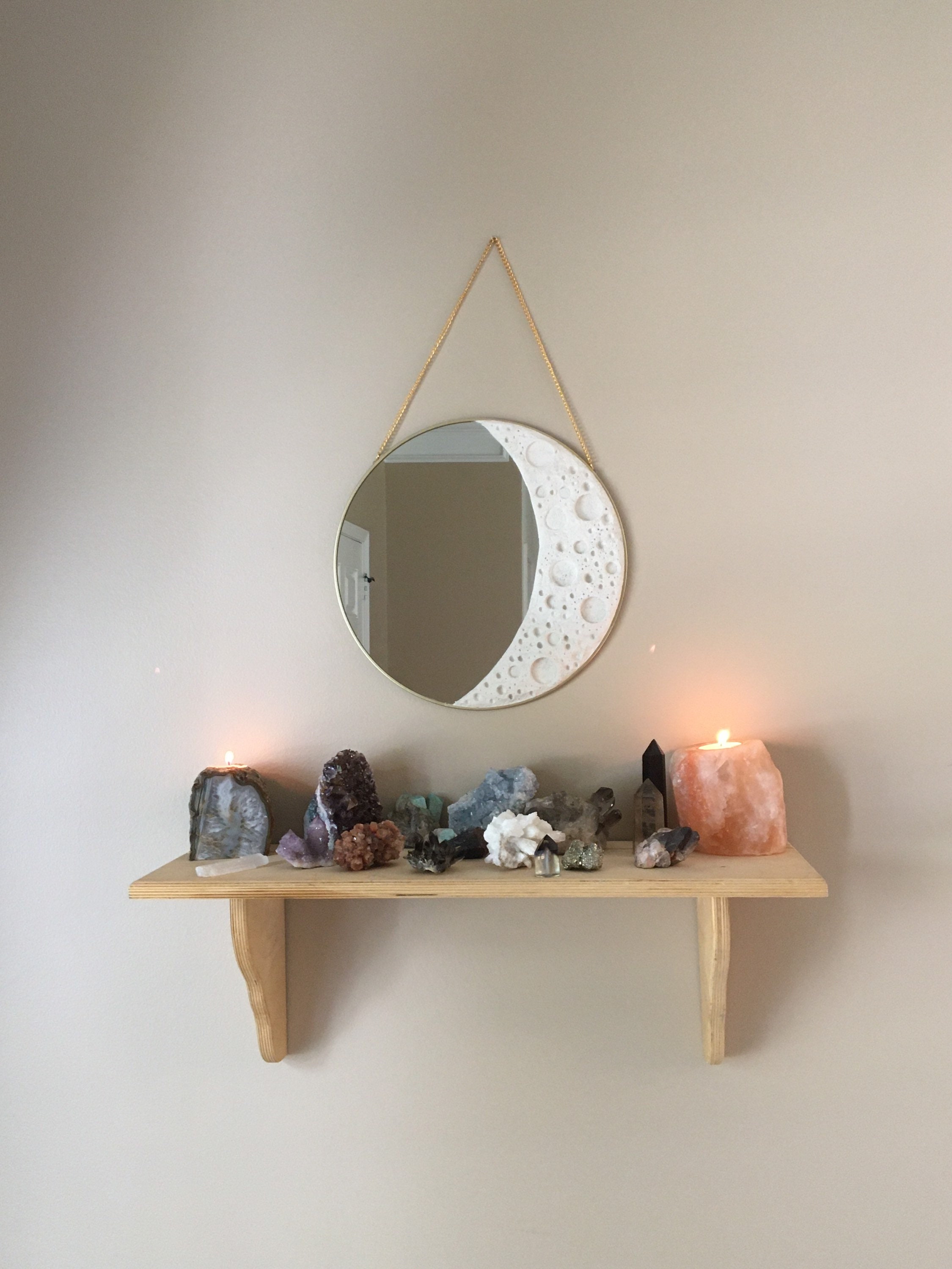 Moon Mirror 12 Inch - Etsy