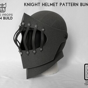 Knight Helmet Foam Pattern Bundle - Etsy