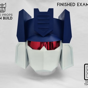 Soundwave Helmet Foam Pattern - Etsy