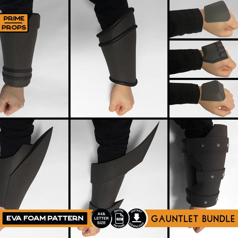 Arm Gauntlet Foam - Etsy