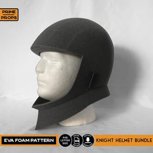 Knight Helmet Foam Pattern Bundle - Etsy