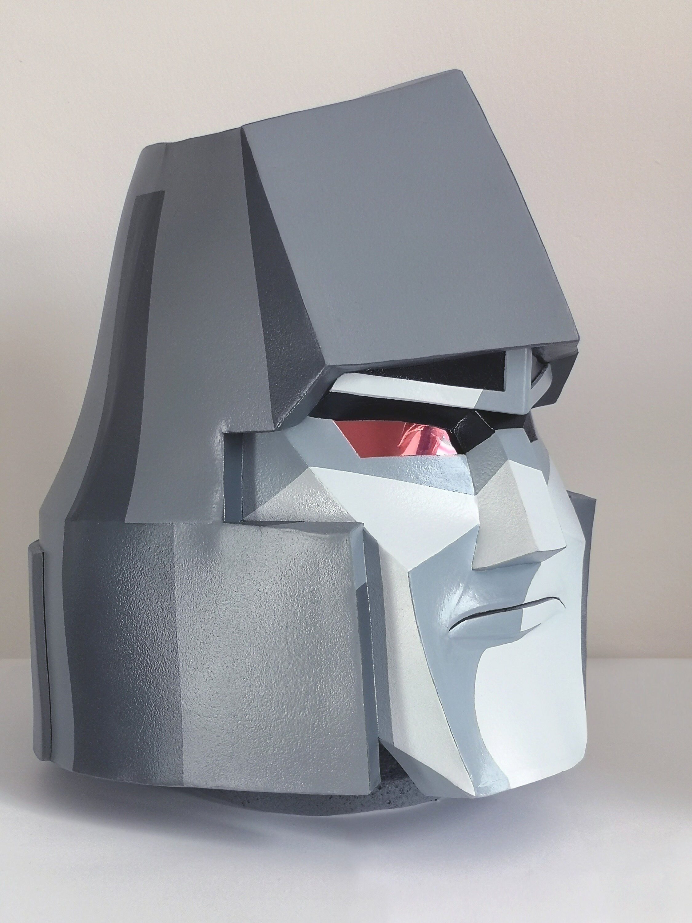 Megatron Foam Helmet Pattern - Etsy Ireland