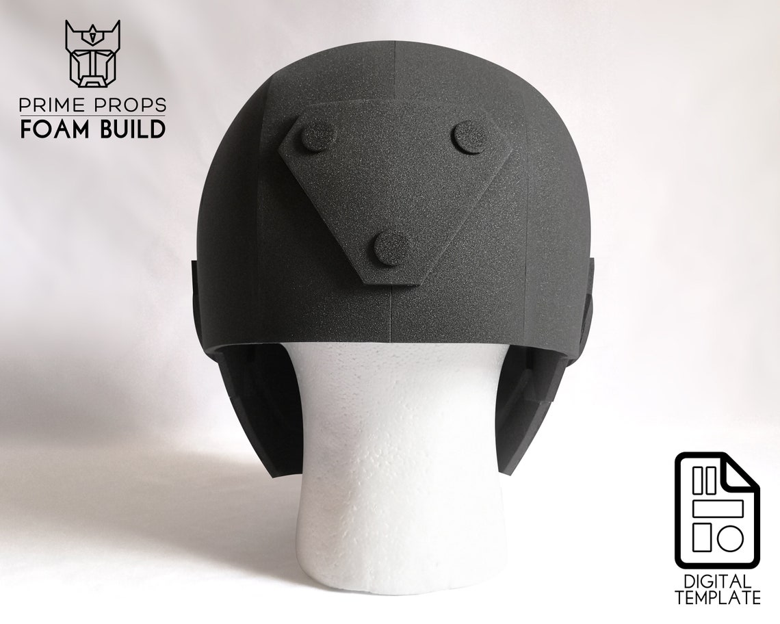 Cyber Helmet Foam Pattern - Etsy UK
