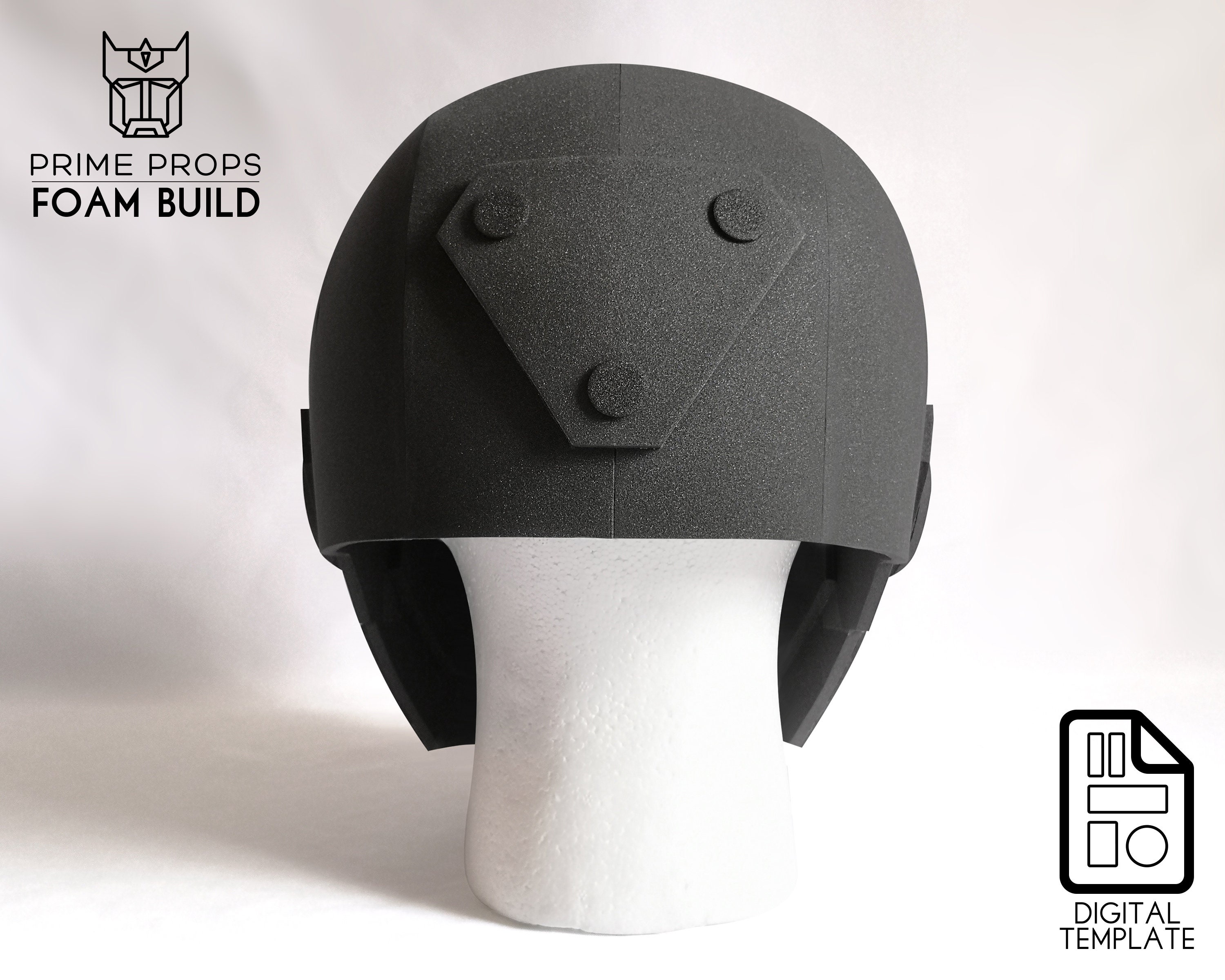 Cyber Helmet Foam Pattern - Etsy