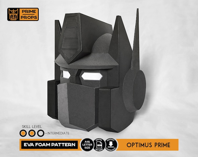 Wearable Transformers Optimus Prime Helmet 3D Printable STL File - Etsy