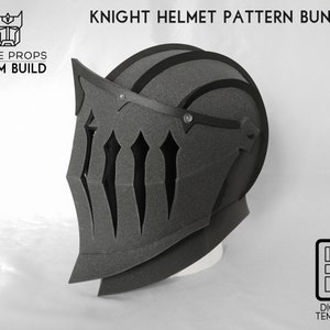 Knight Helmet Foam Pattern Bundle - Etsy