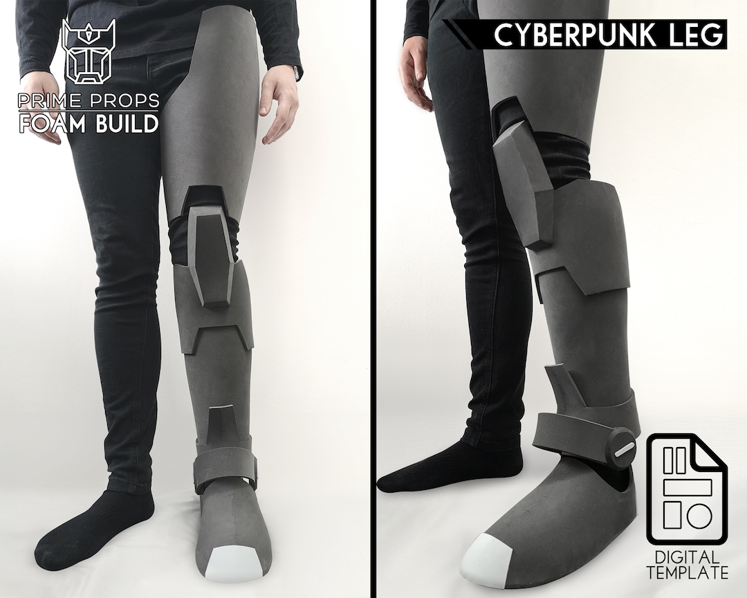 Cyberpunk Leg Foam Patterns - Etsy