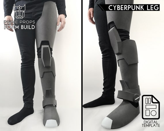 Cyberpunk Leg Foam Patterns - Etsy UK