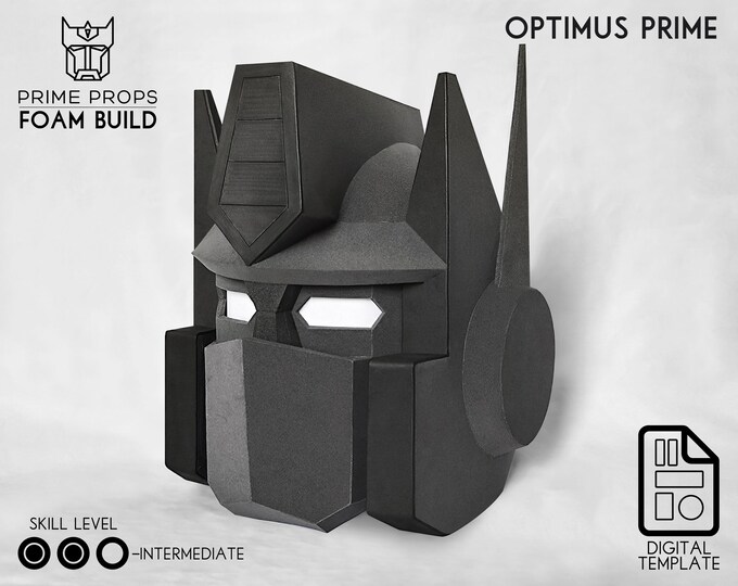 Wearable Transformers Optimus Prime Helmet 3D Printable STL File - Etsy