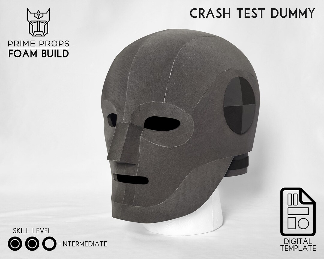 Crash Test Dummy Pattern for EVA Foam - Etsy