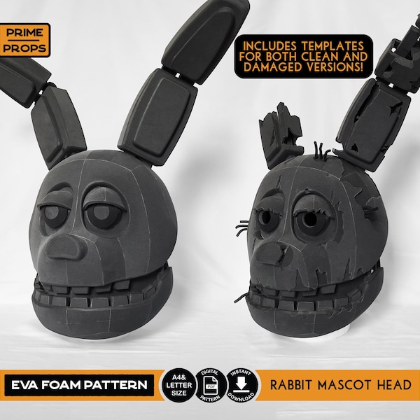 Springtrap Foam Template - Etsy