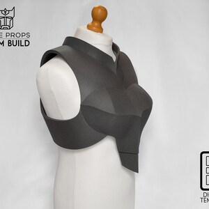 Masked Hero Female Chest Armour Foam Patterns - Etsy UK
