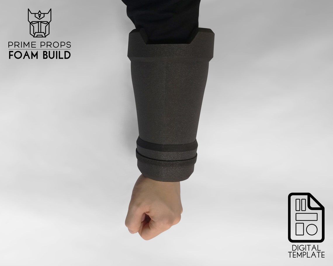 Masked Hero Gauntlet Foam Pattern Bundle - Etsy
