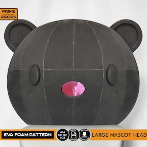 Large Mascot Head Pattern for EVA Foam - Etsy