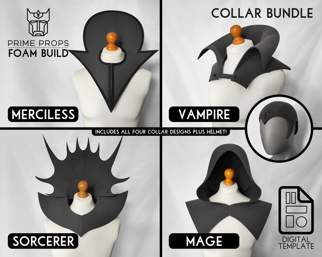 Collar Pattern Bundle for EVA Foam - Etsy