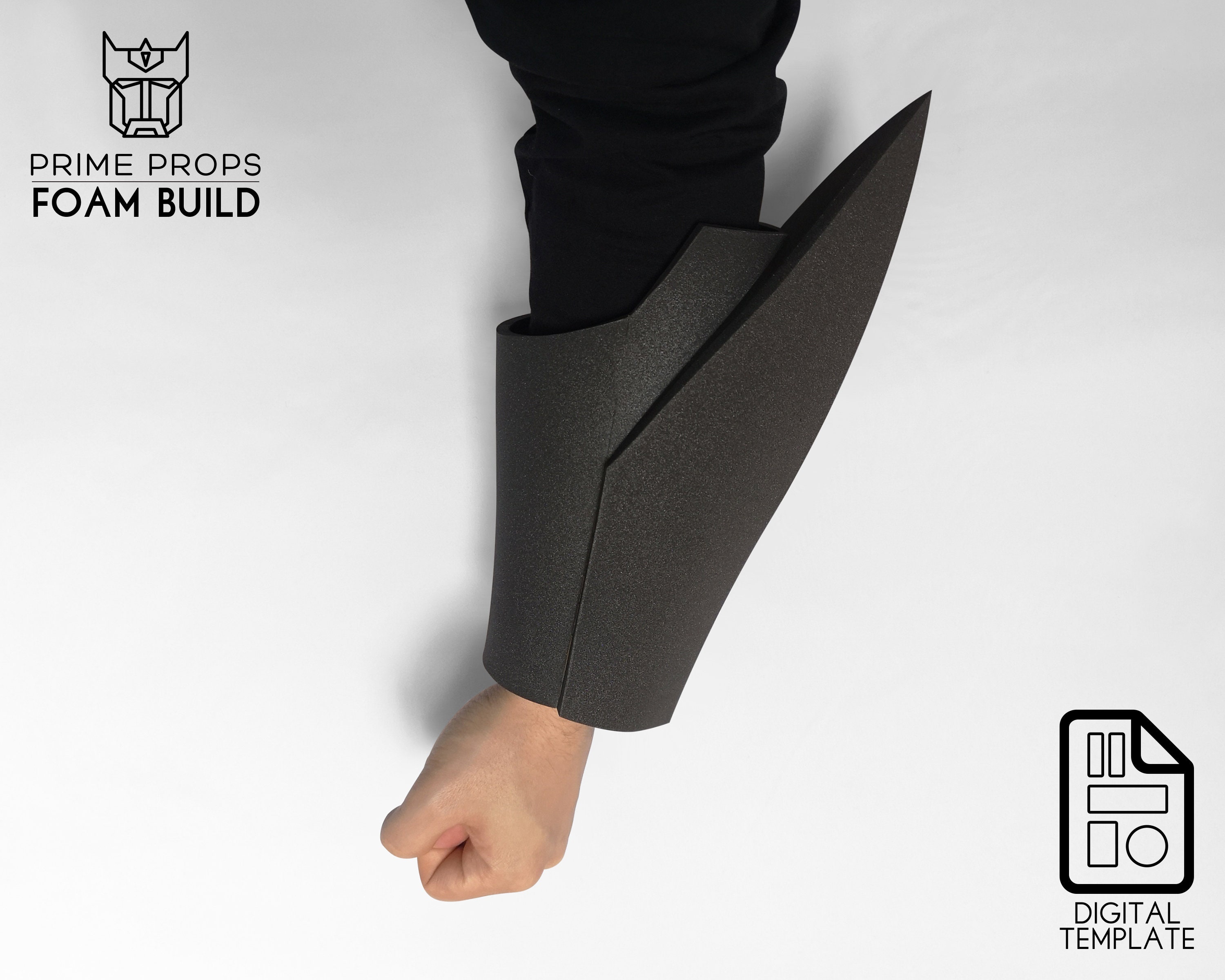 Masked Hero Gauntlet Foam Pattern Bundle - Etsy