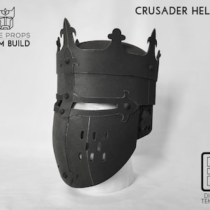 Crusader Helmet Pattern for EVA Foam - Etsy