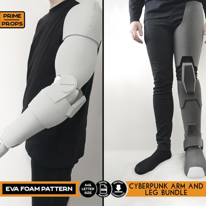 Cyborg Cosplay Pattern - Etsy UK