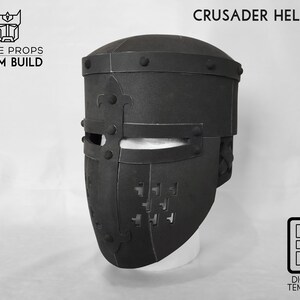 Crusader Helmet Pattern for EVA Foam - Etsy