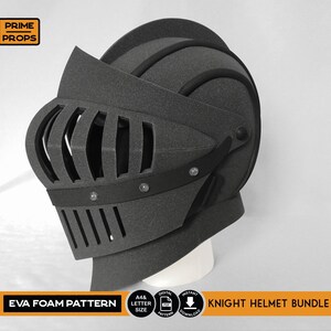 Knight Helmet Foam Pattern Bundle - Etsy