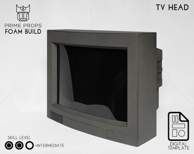 Custom TV Head / Monitor Head - Objecthead Cosplay - Etsy