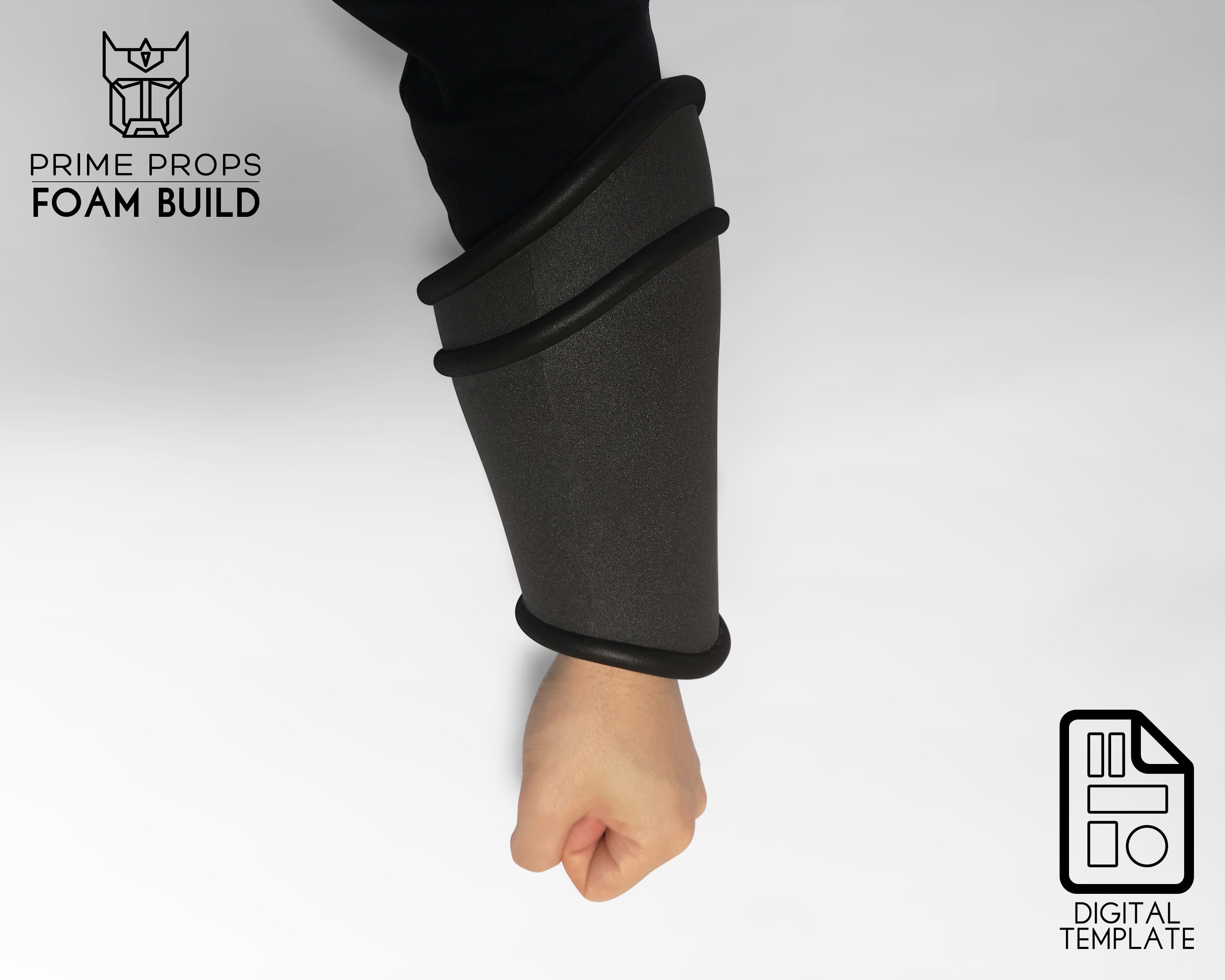 Masked Hero Gauntlet Foam Pattern Bundle - Etsy